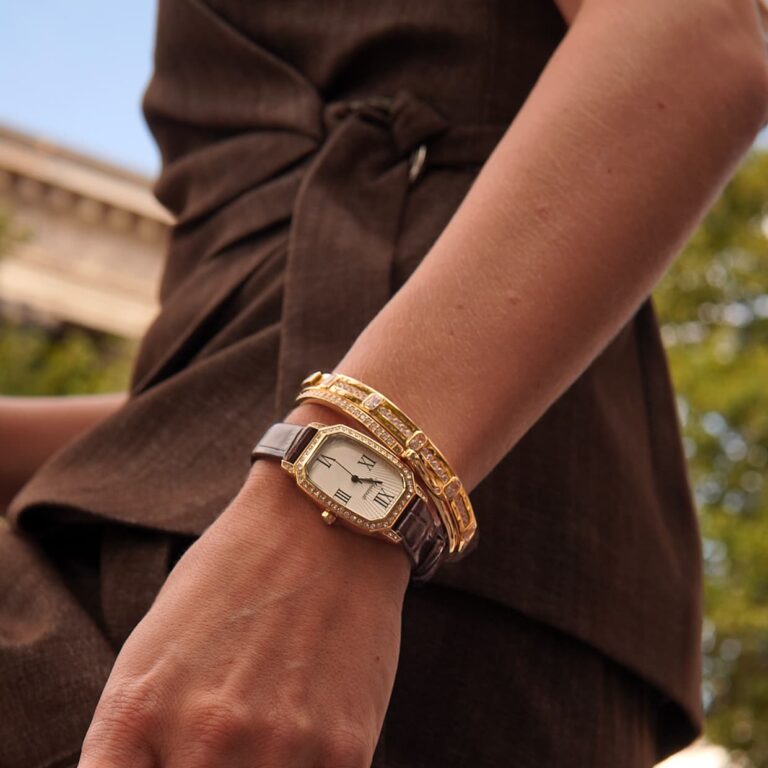 Abelstedt Emerald Navy Gold Watch